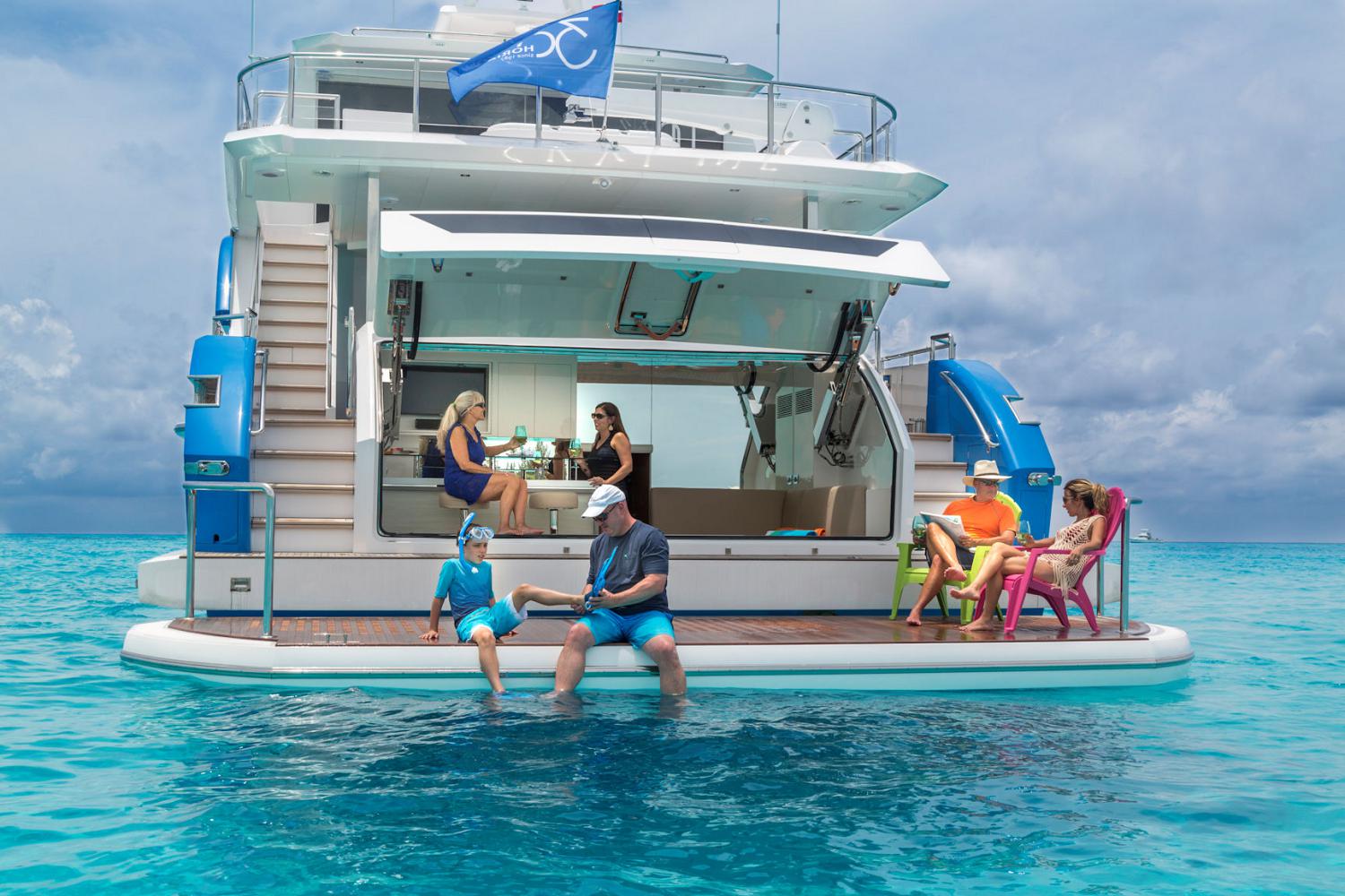 Yacht SKYLINE, Horizon Yachts | CHARTERWORLD Luxury Superyacht Charters